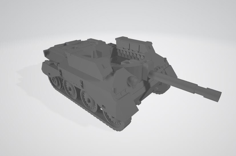 British Alecto Tank Model 1/32 1/48 1/72 1/87 1/100 1/144 1/200 Scale ...