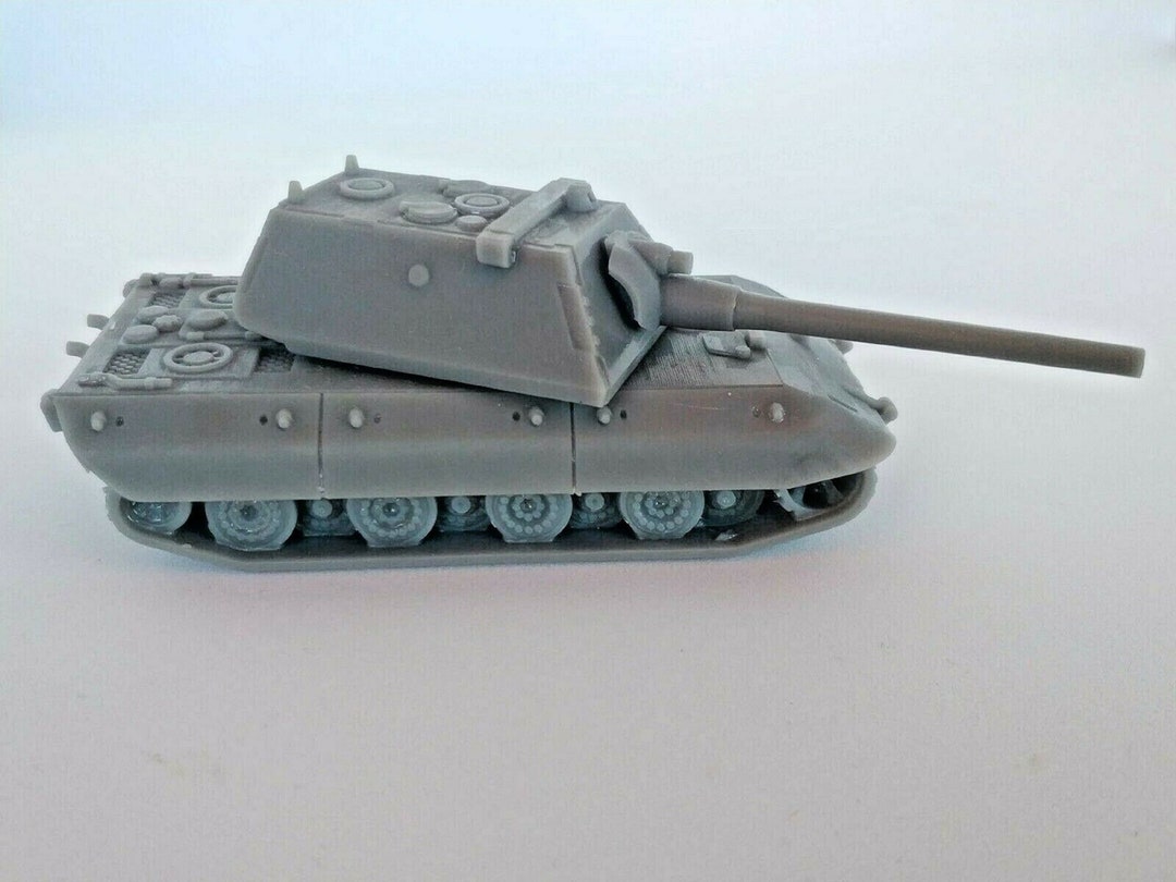 German E-100 Tank Model WWII 1/72 1/87 1/100 1/144 1/200 Scale Bolt ...