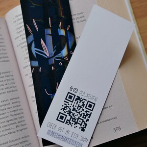 MOOSE Bookmark Illustrated Bookmarks Cozy Art Cute Bookmark Matte ...