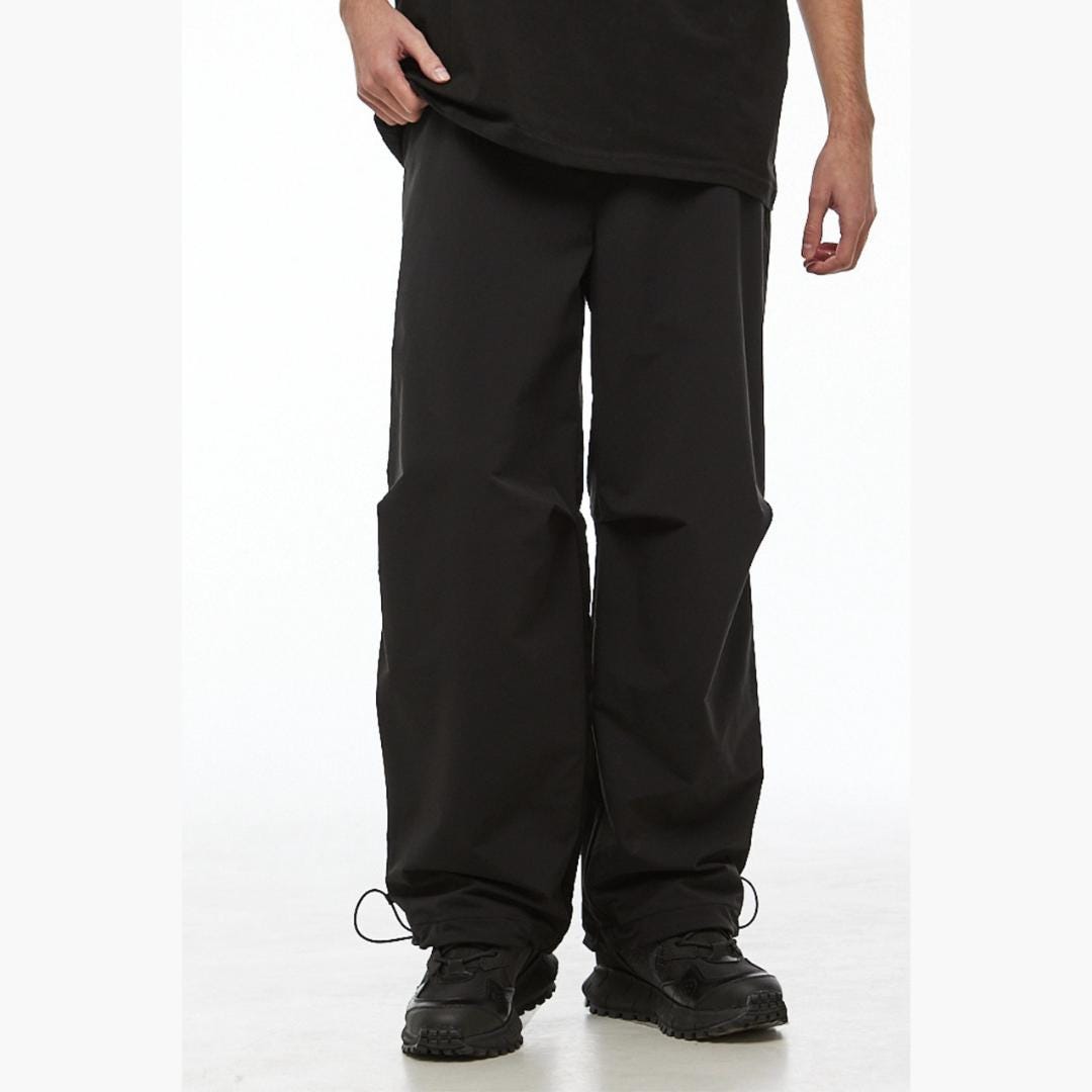 Techwear Yamaguchi Wide Pants, Cyberpunk Samurai Trousers, Urban Ronin ...