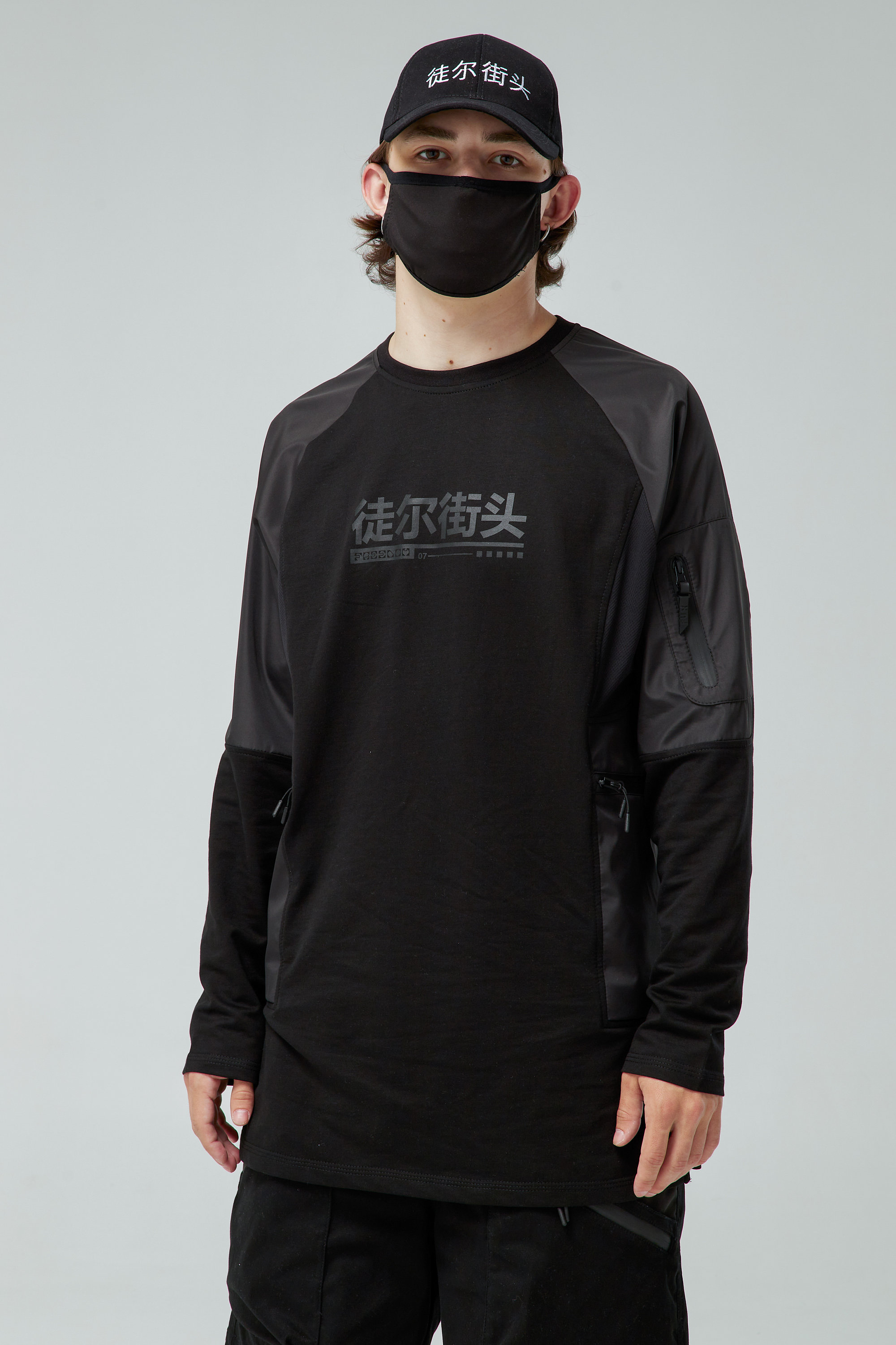 Techwear, Longsleeve, Futuristic Clothing, Cybergoth, Japanese ...