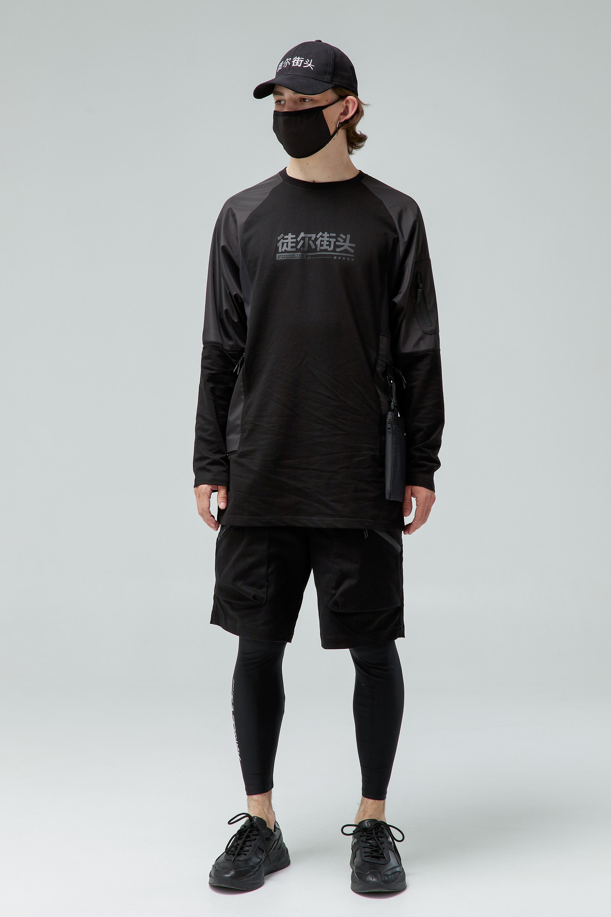 Techwear, Longsleeve, Futuristic Clothing, Cybergoth, Japanese ...