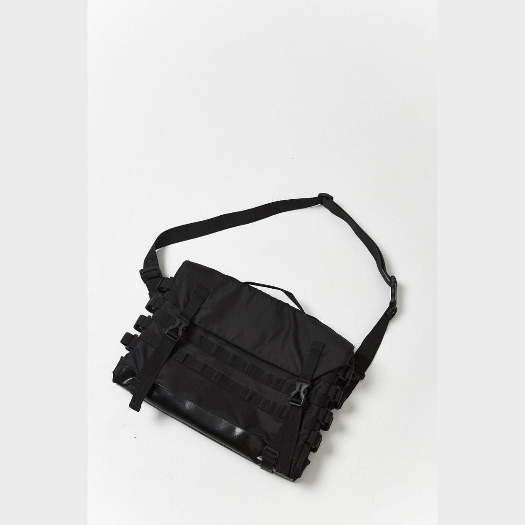 Large Crossbody Messenger Bag With Molle System and Laptop Compartment ...