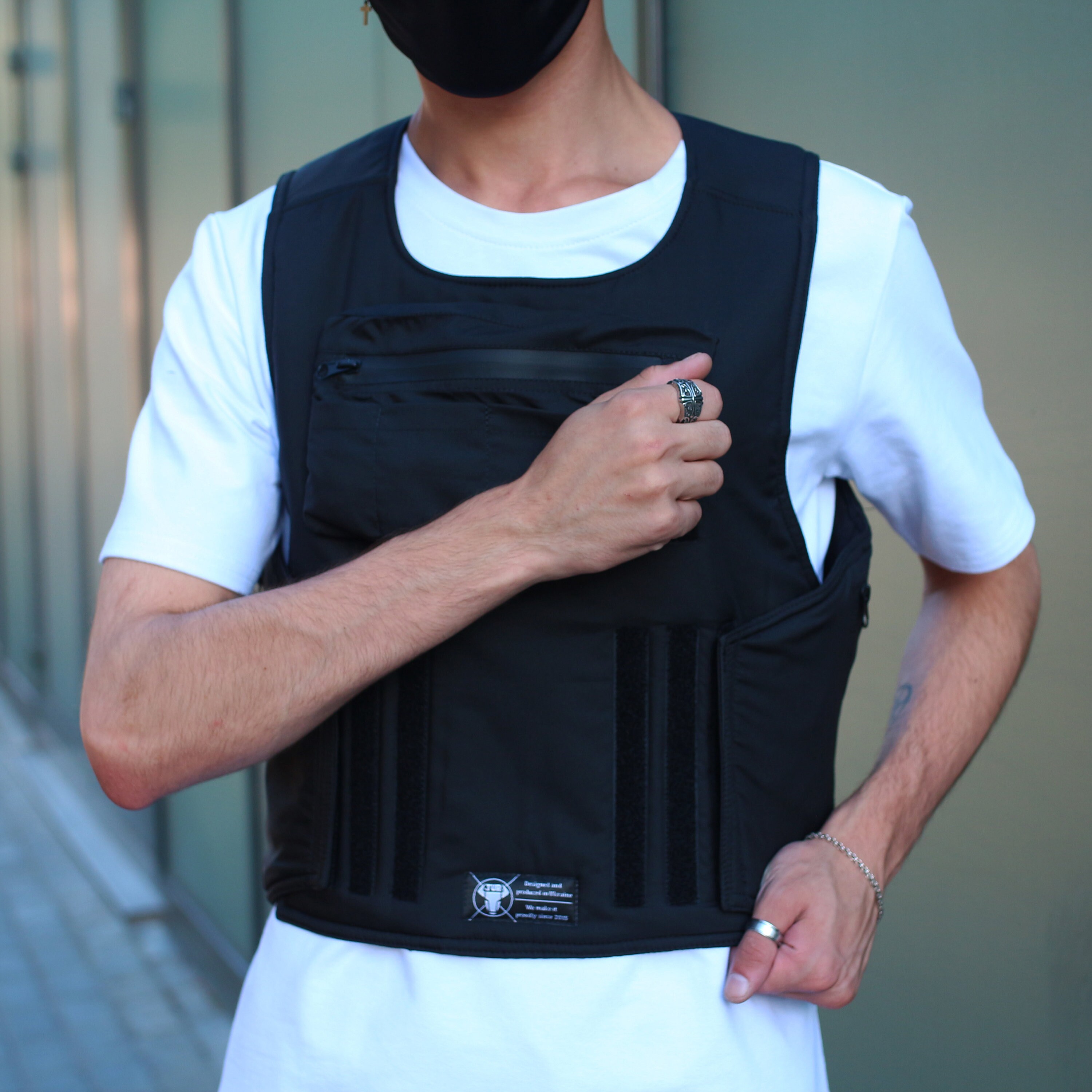 Chest Rig, Chest Rig Bag, Techwear, Flak Vest, Tactical Vest, Cargo ...