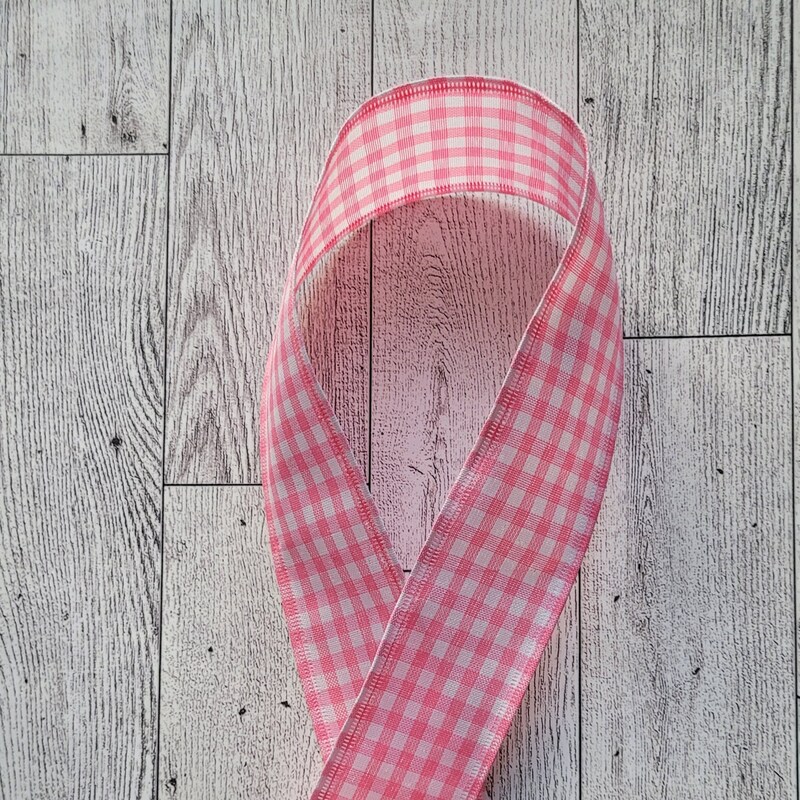 Pink Wired Ribbon - Etsy