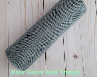 Silver Deco Mesh - Etsy