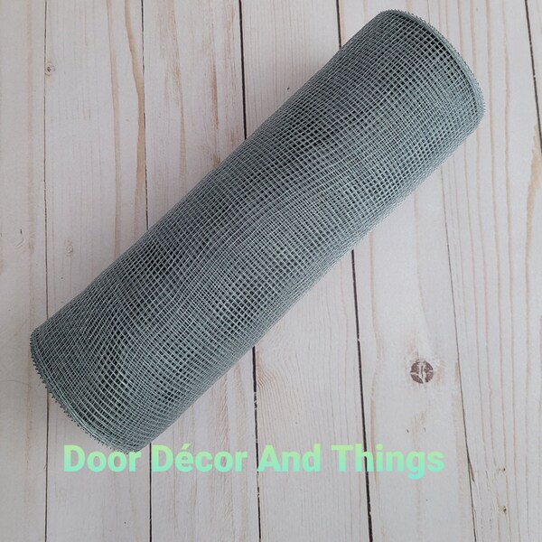 Silver Deco Mesh - Etsy