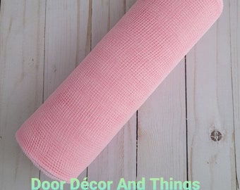Pink Deco Mesh - Etsy