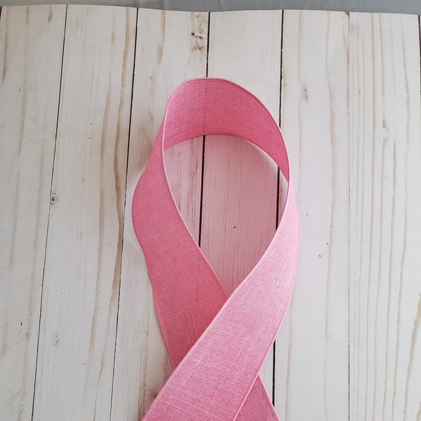 Pink Wired Ribbon - Etsy