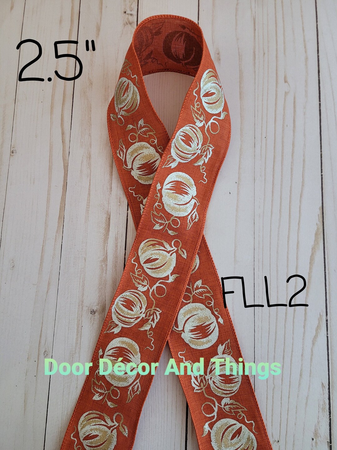 Fall Ribbon Remnants, Fall Wired Ribbon, Ribbon Remnants, Ribbon by the ...