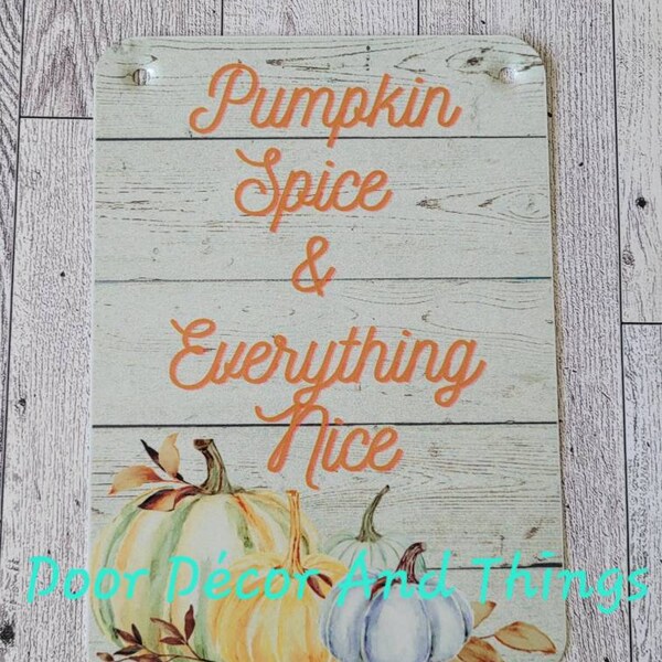 Pumpkin Sign - Etsy