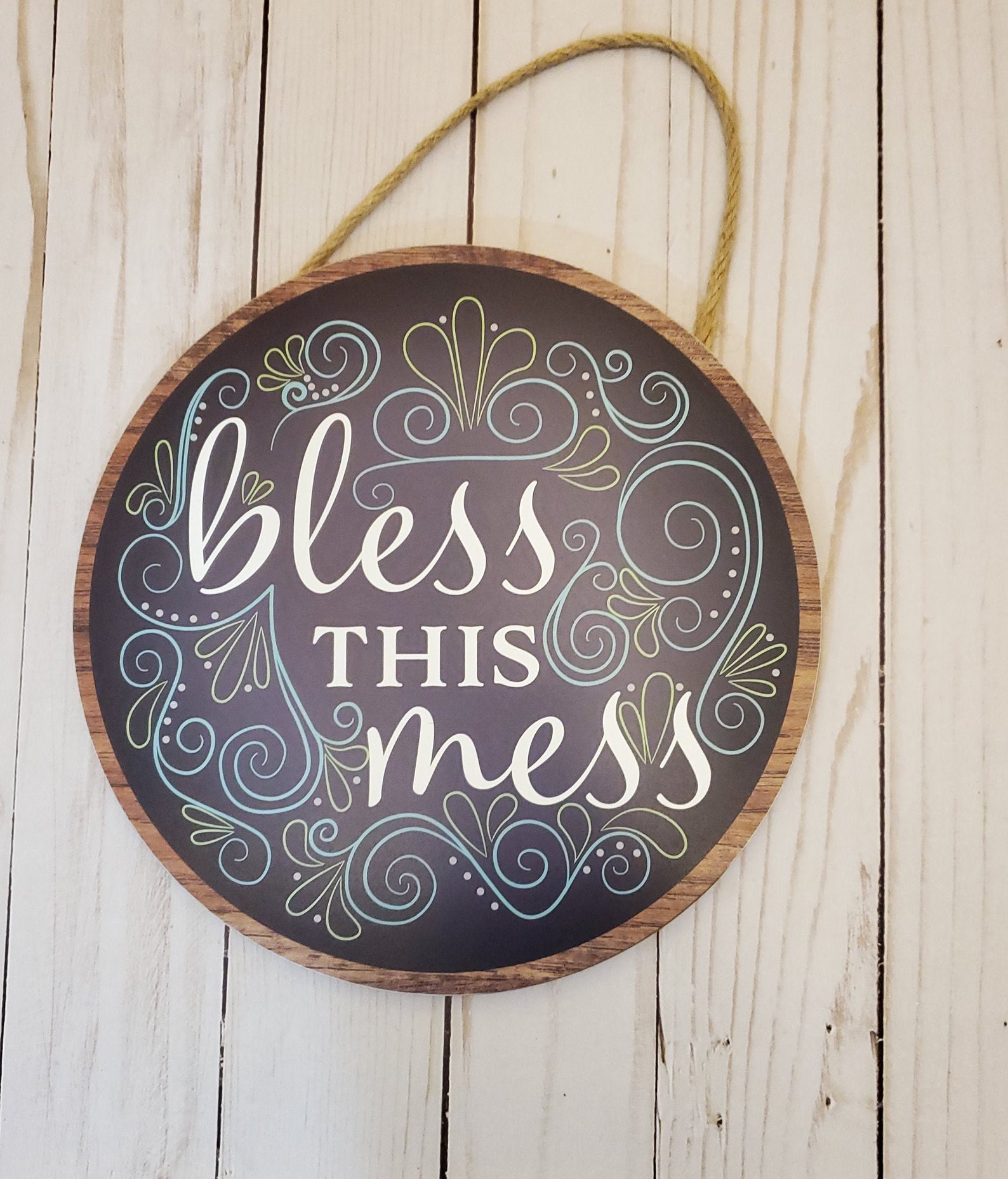 Bless This Mess Sign, Bless This Mess Wooden Sign, Bless This Mess ...