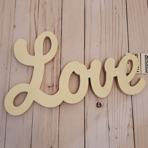 Wooden Love - Etsy