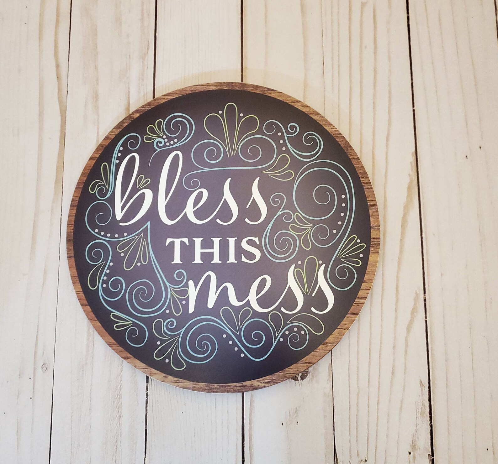 Bless This Mess Sign Bless This Mess Wooden Sign Bless This - Etsy India