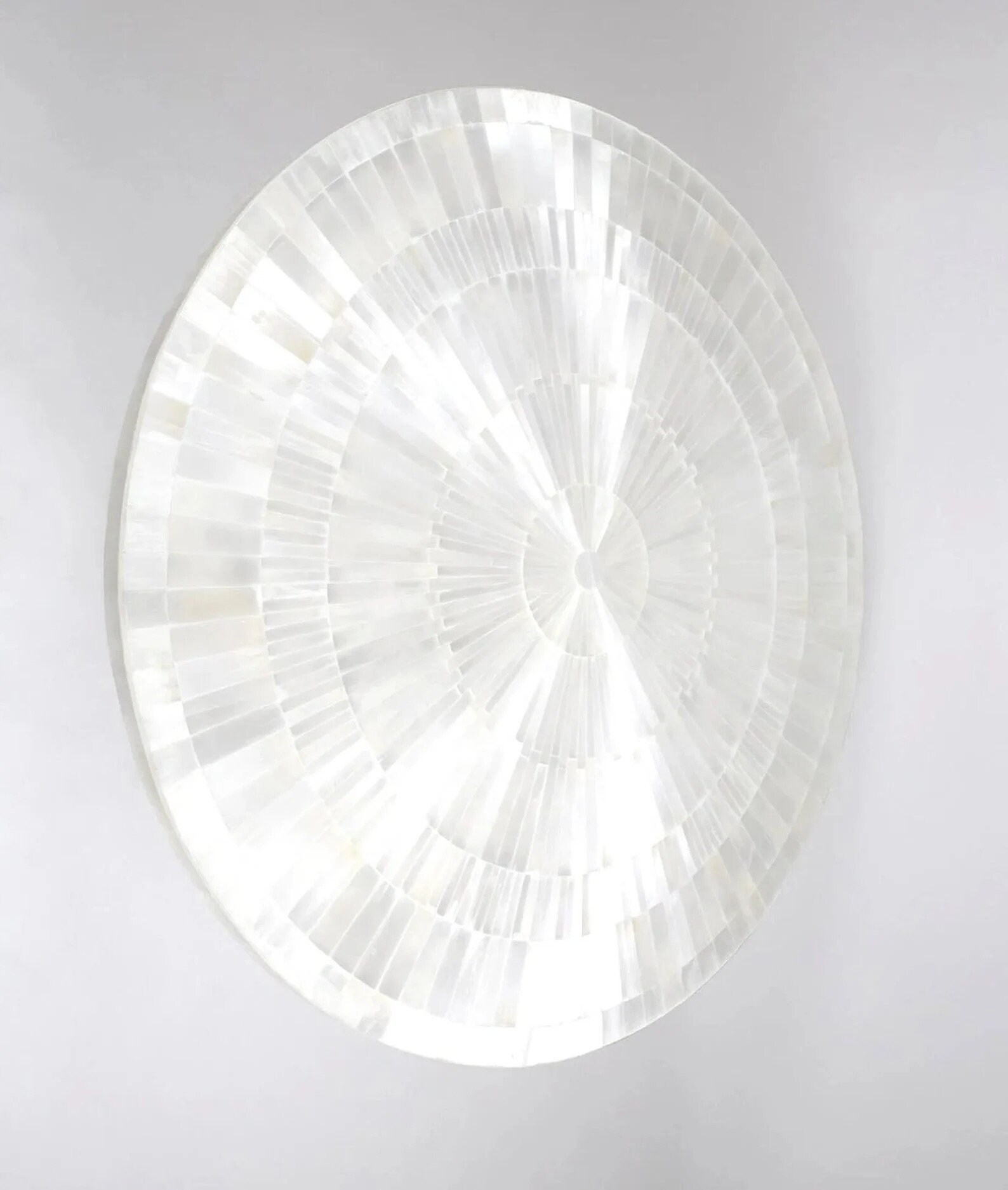 Natural Selenite Stone Crystal Coffee Table, Selenite Living Room Table ...