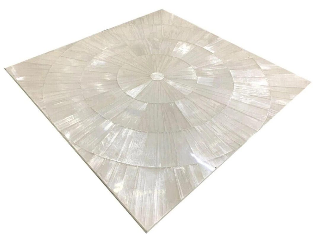 Crystal Selenite Wall Art for Bedroom Interior, Minimalist Selenite for ...