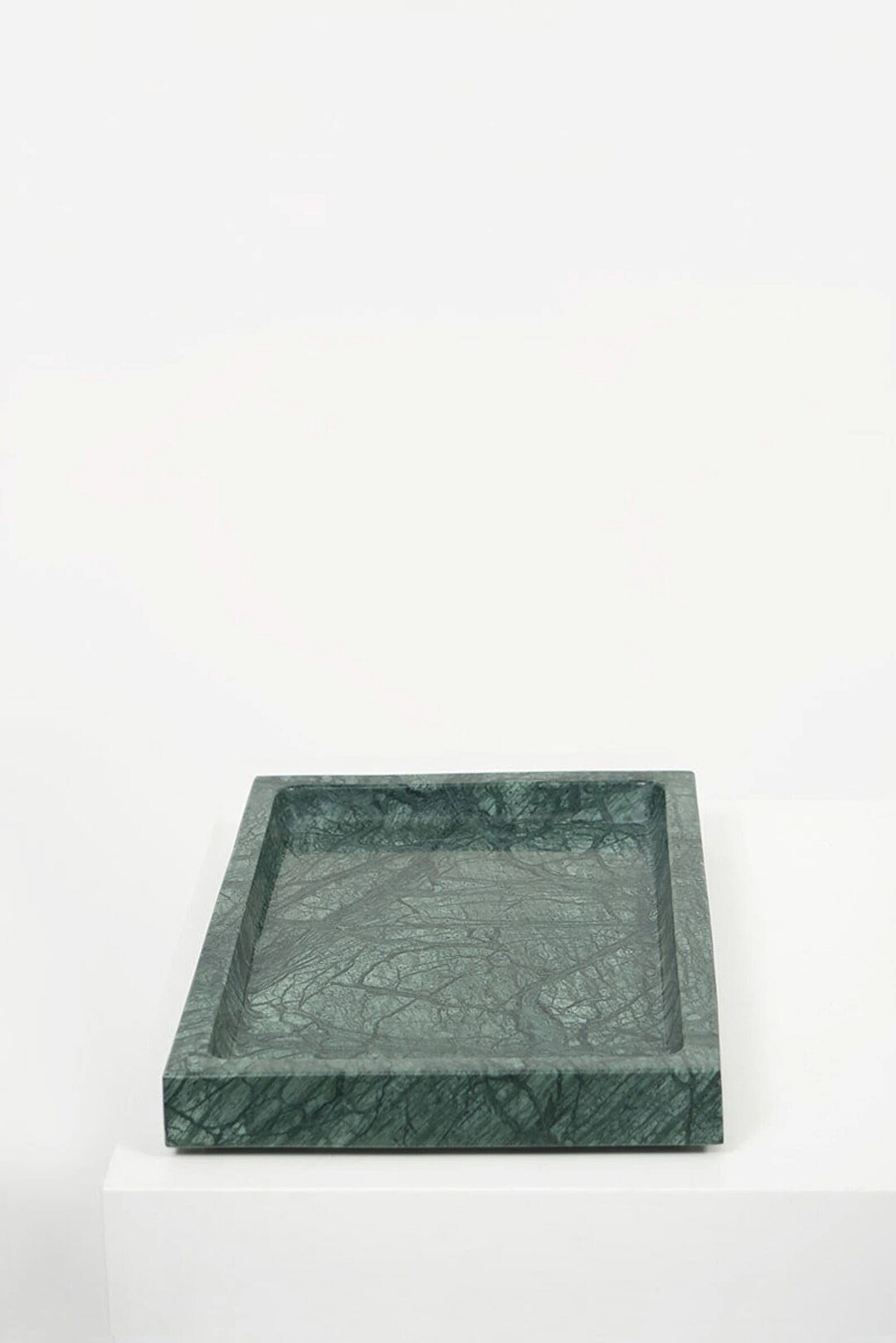Large Rectangular Marble Effect Bathroom/kitchen Tray, Natural Stone ...