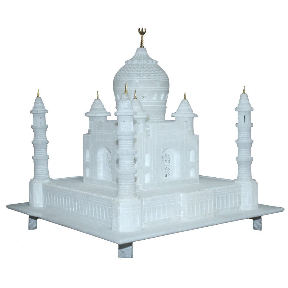Handmade Taj Mahal Marble Replica, Taj Mahal Replica for Display, Taj ...