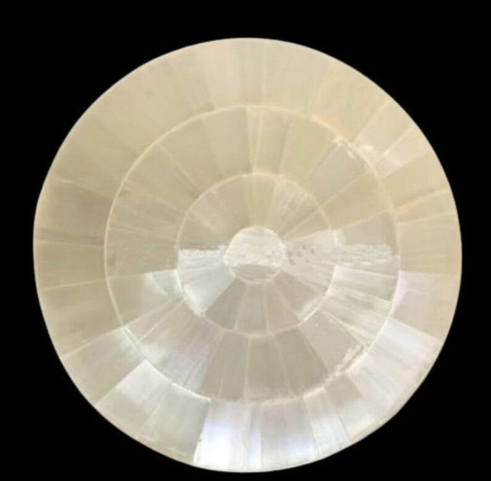 Selenite Crystal Center Table, Holistic Living Room Furniture, Selenite ...