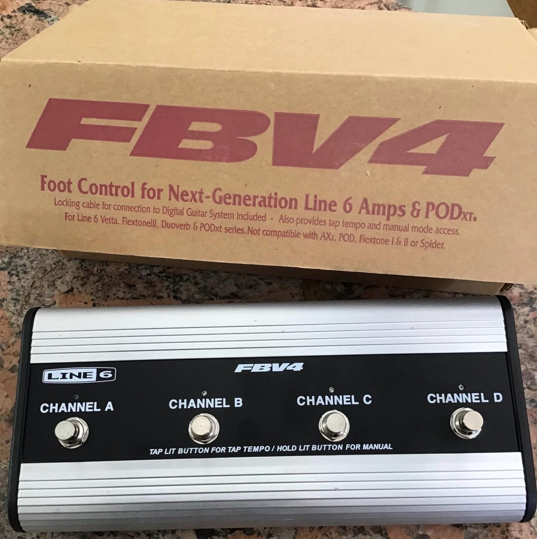 Line 6 FBV4 Foot Controller Footswitch - Etsy