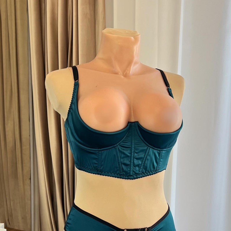 Shelf Bra Corset Etsy