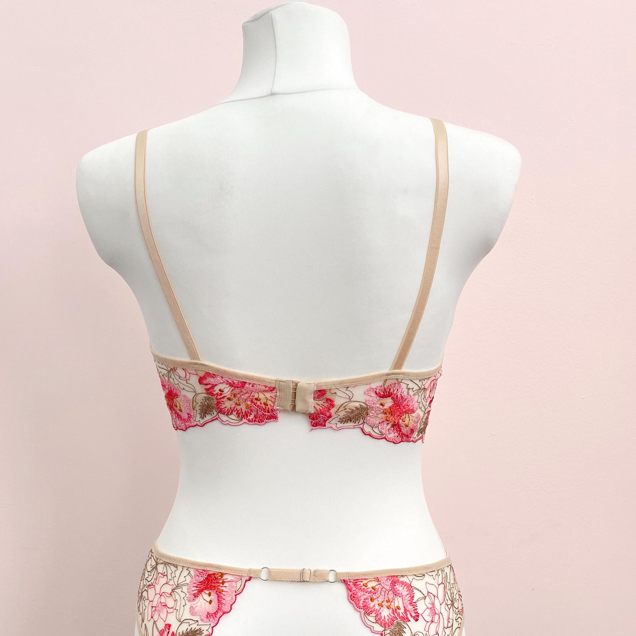 Floral Lace Open Cup Bra, Plus Size Lingerie - Etsy