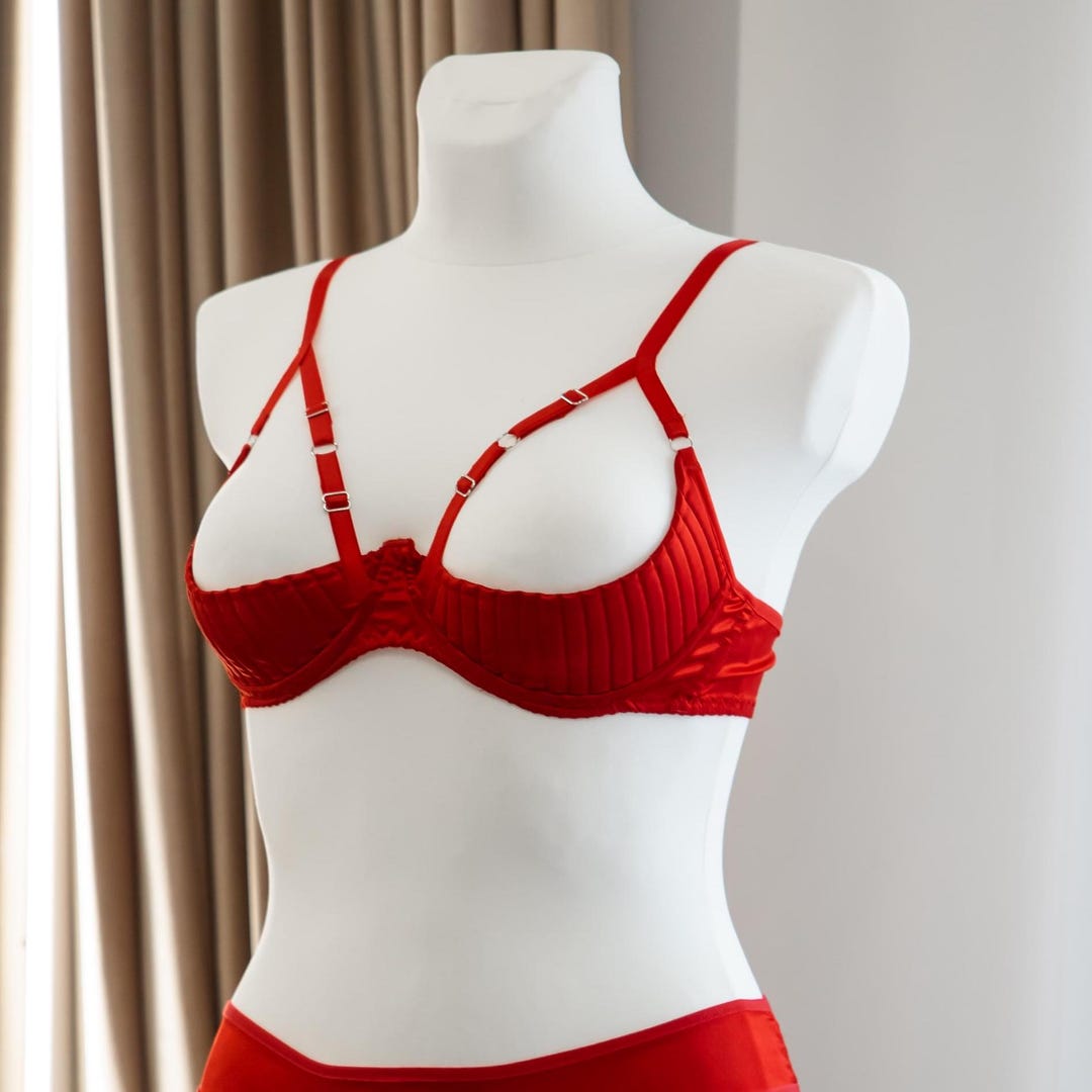 1/4 Quarter Cup Bra With Support, Satin Shelf Bra Open, Open Cupless Bra Plus Size, Half Cup Bra ...