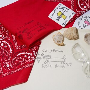 A Geode Smashing Kit in a Zippered Pouch With 2 Medium Sized Geodes ...