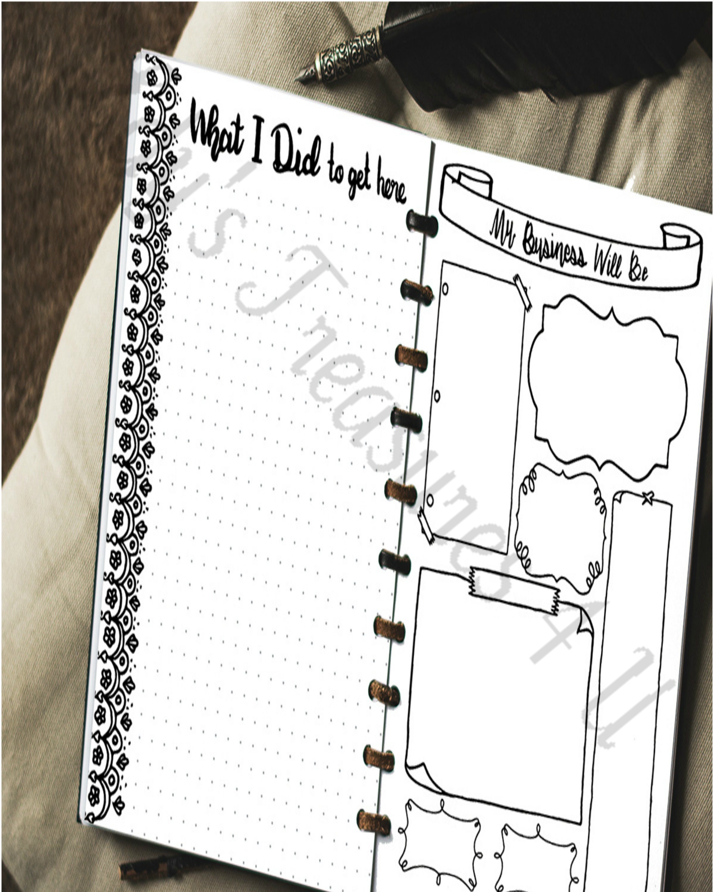 Vision Journal for A Successful Future, Lifestyle Planner,goal Planner ...