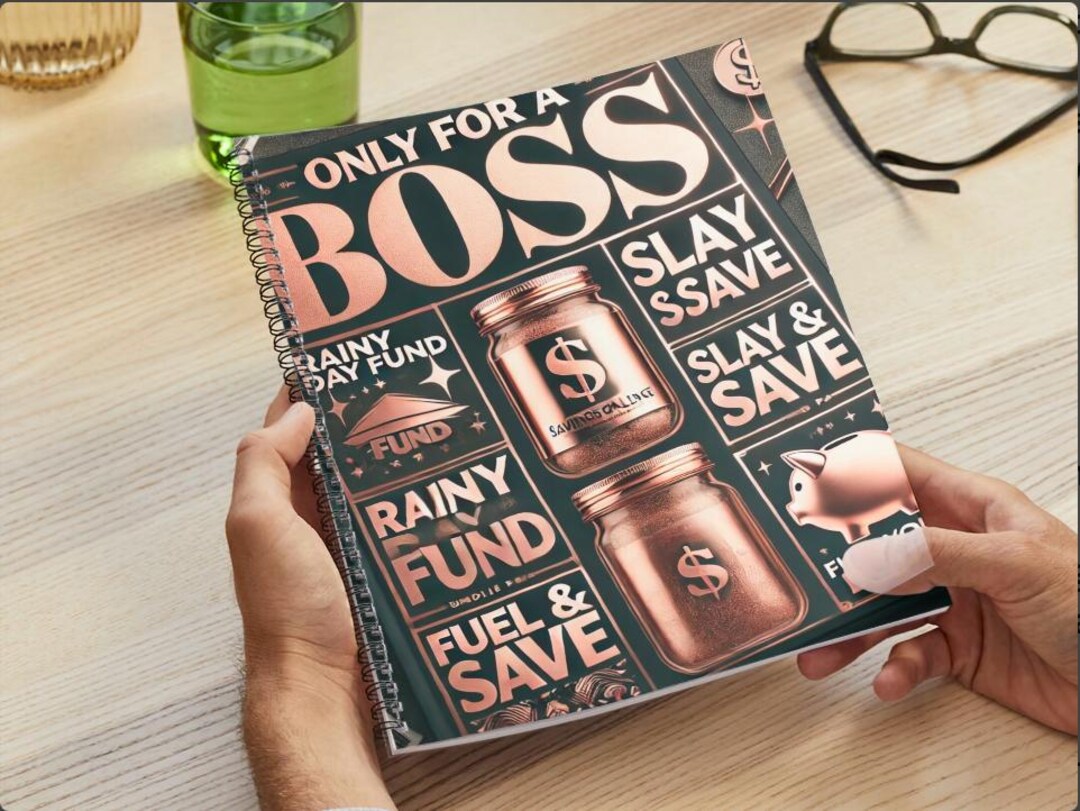 Savings Challenge Book: 15 Bold & Motivational Pages to Crush Goals ...