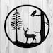 Forest Circular Steel/metal Sign - Etsy