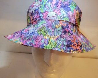 Axolotl Bucket Hat - Etsy