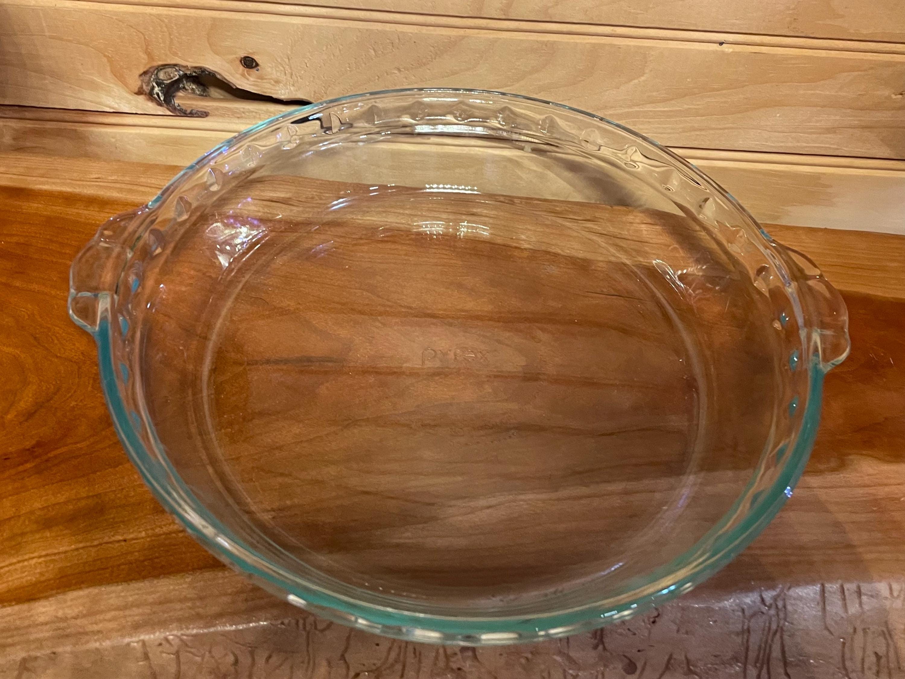 Vintage Pyrex Glass Pie Pan - Classic Kitchen Essential - Etsy