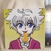 Bunny Killua Painted Manga Panel (6"x6") - Etsy
