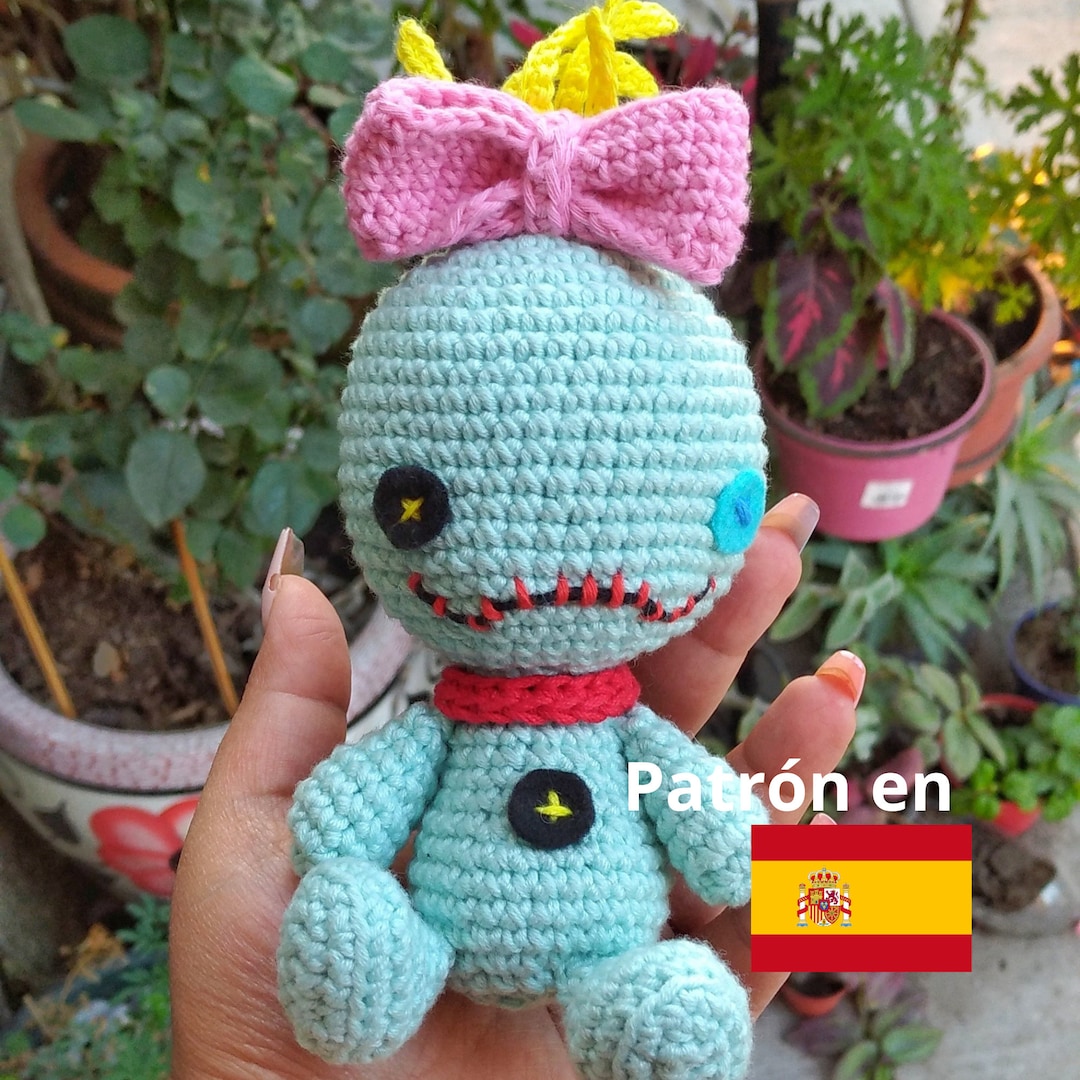 Amigurumi Pattern in Spanish Scrump – Crochet PDF Kawaii Doll Inspired ...
