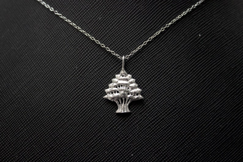 Lebanese Cedar Tree Necklace Lebanon Jewelry Cedar Tree of | Etsy
