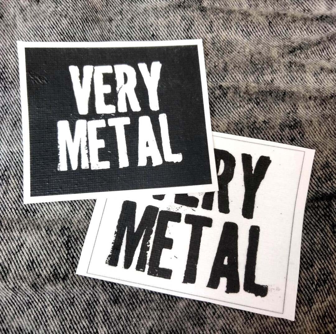 VERY METAL // Vyvyan Bastard Punk Patch // Young Ones British Comedy ...