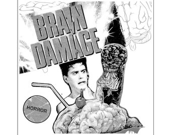 Brain Damage Vhs - Etsy