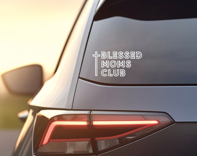 Blessed Car Decal - Etsy