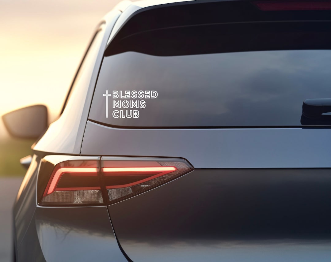 Blessed Car Decal - Etsy
