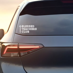 Blessed Car Decal - Etsy
