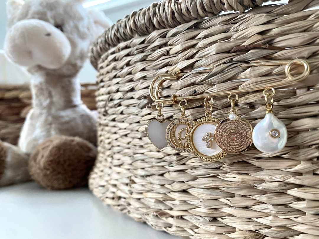 Crib / Bassinet Baby Pin Brooch - Etsy