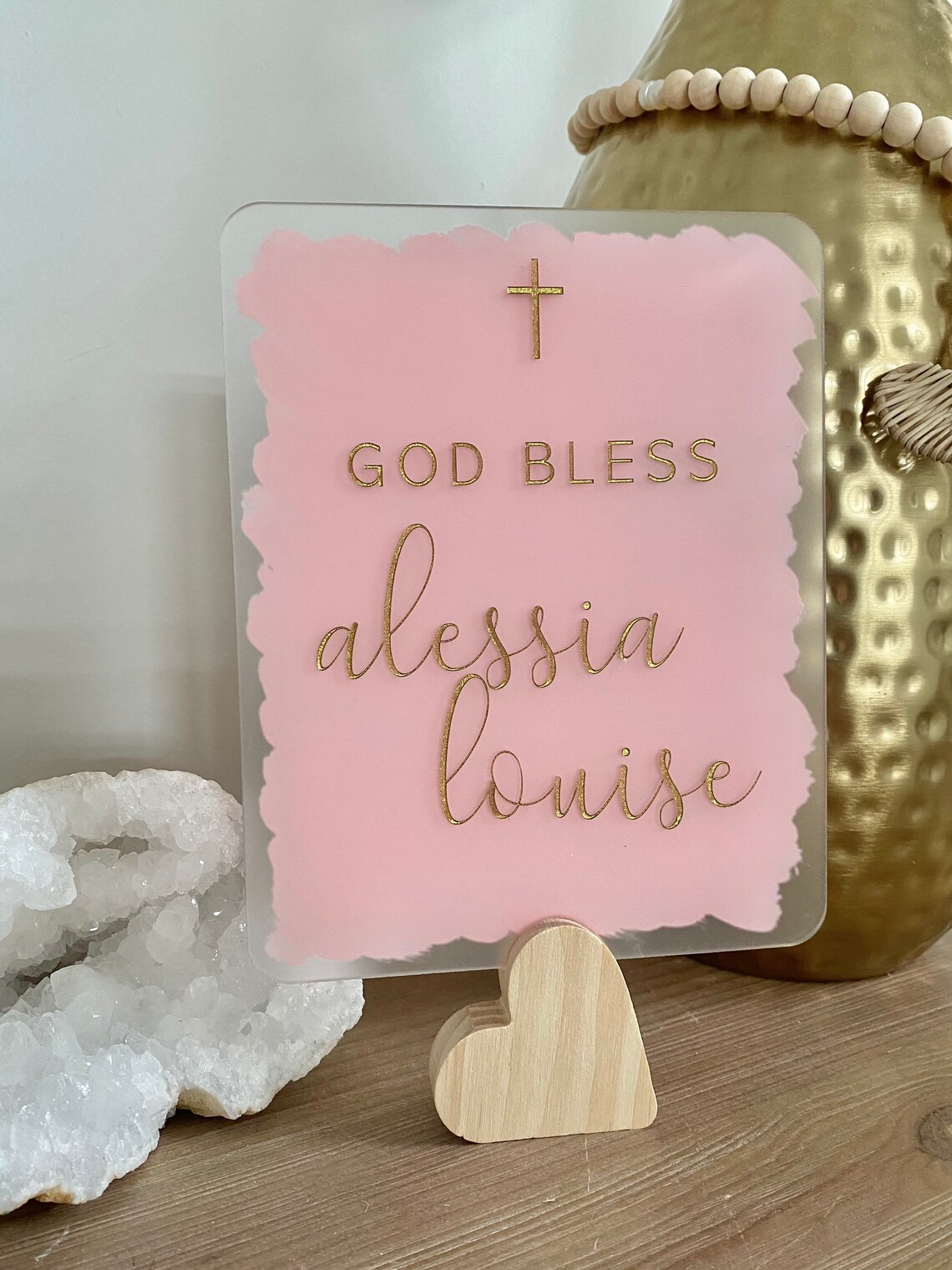 God Bless Acrylic Sign - Etsy