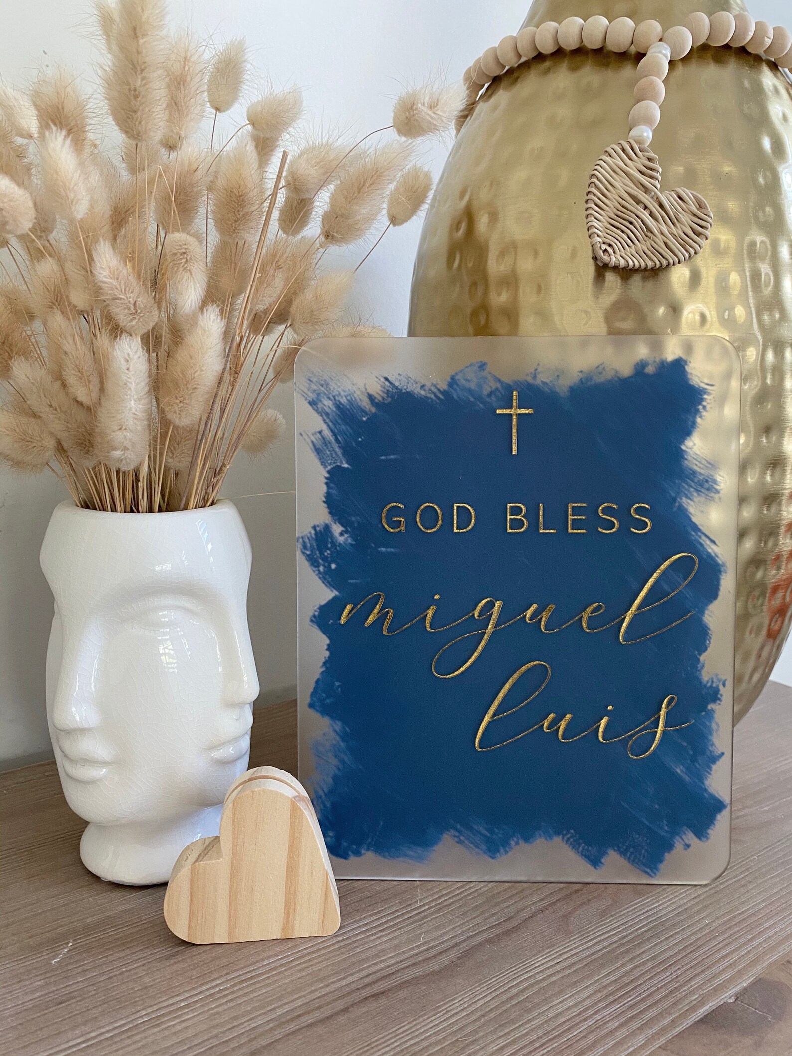 God Bless Acrylic Sign - Etsy