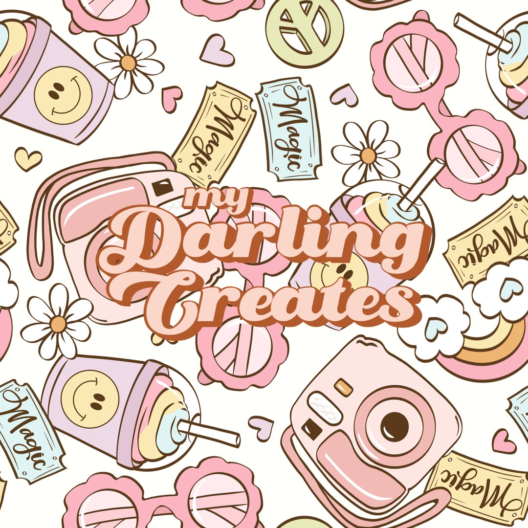 Spring Things Repeating Pattern for Fabric Sublimation | Seamless File ...
