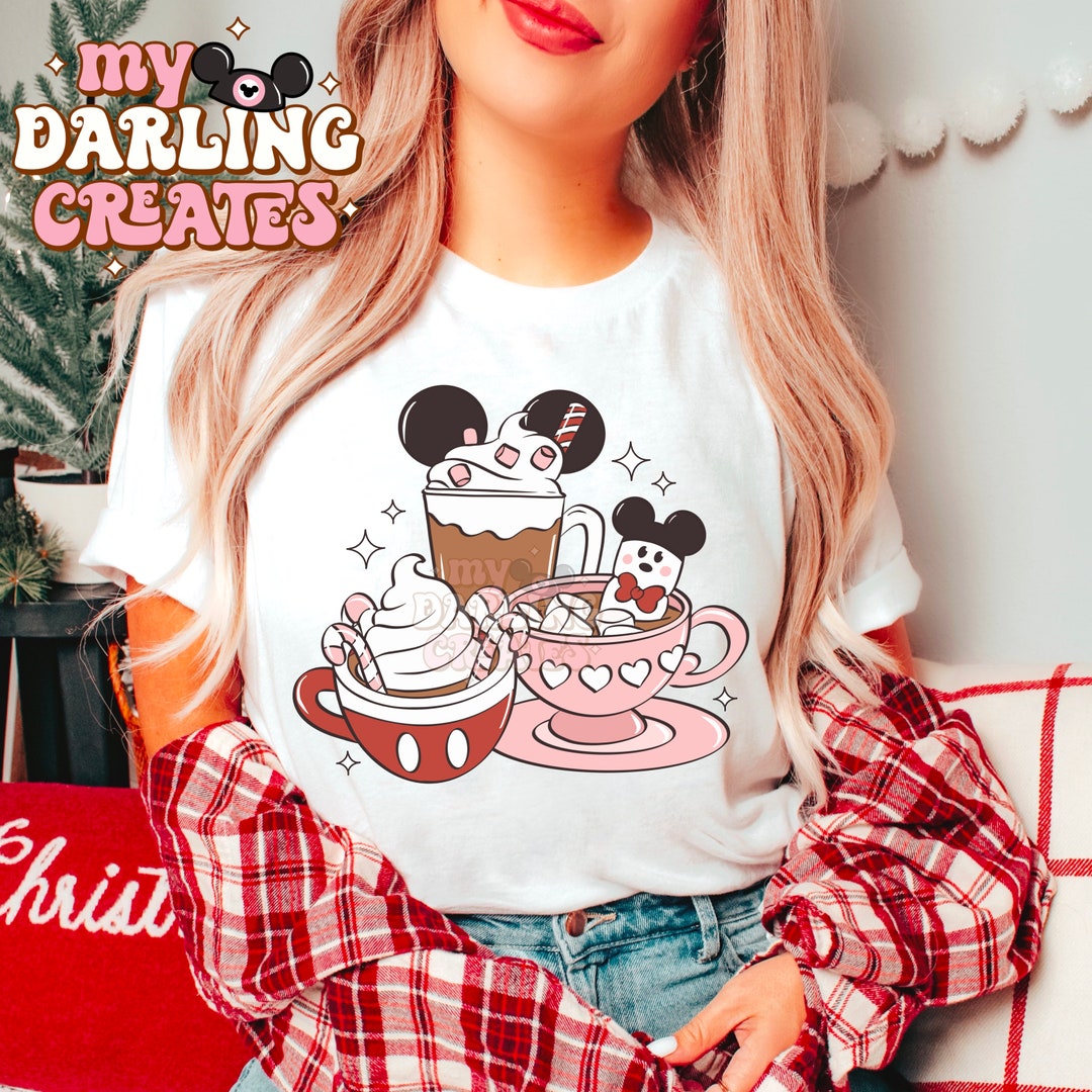 PNG Magical Mouse Hot Chocolate PNG for Tshirt Sublimation | Tshirt ...