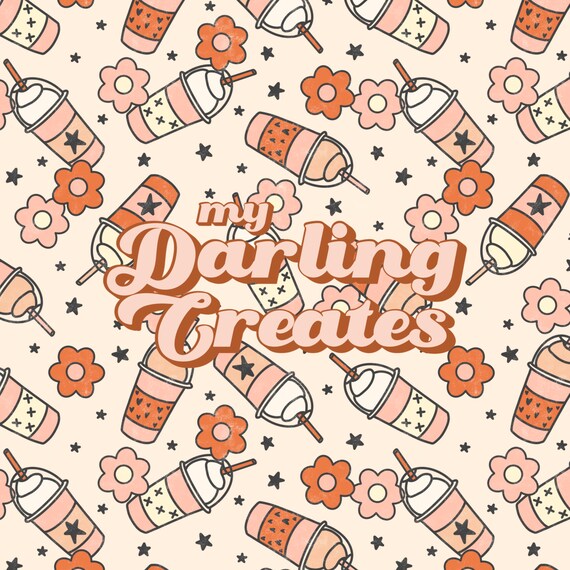 Summer Sweet Treat Ice Cream Seamless Repeat Pattern for | Etsy