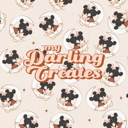 Classic Mouse Pattern Seamless Repeat Pattern for Fabric - Etsy