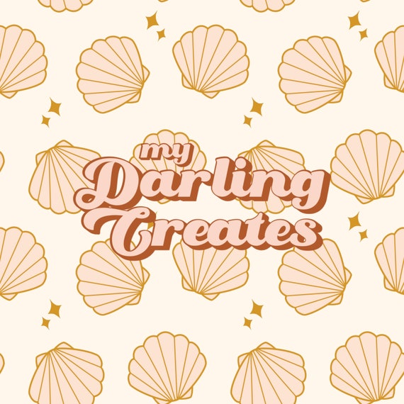 Shells Pattern Seamless Repeat Pattern for Fabric Sublimation | Etsy