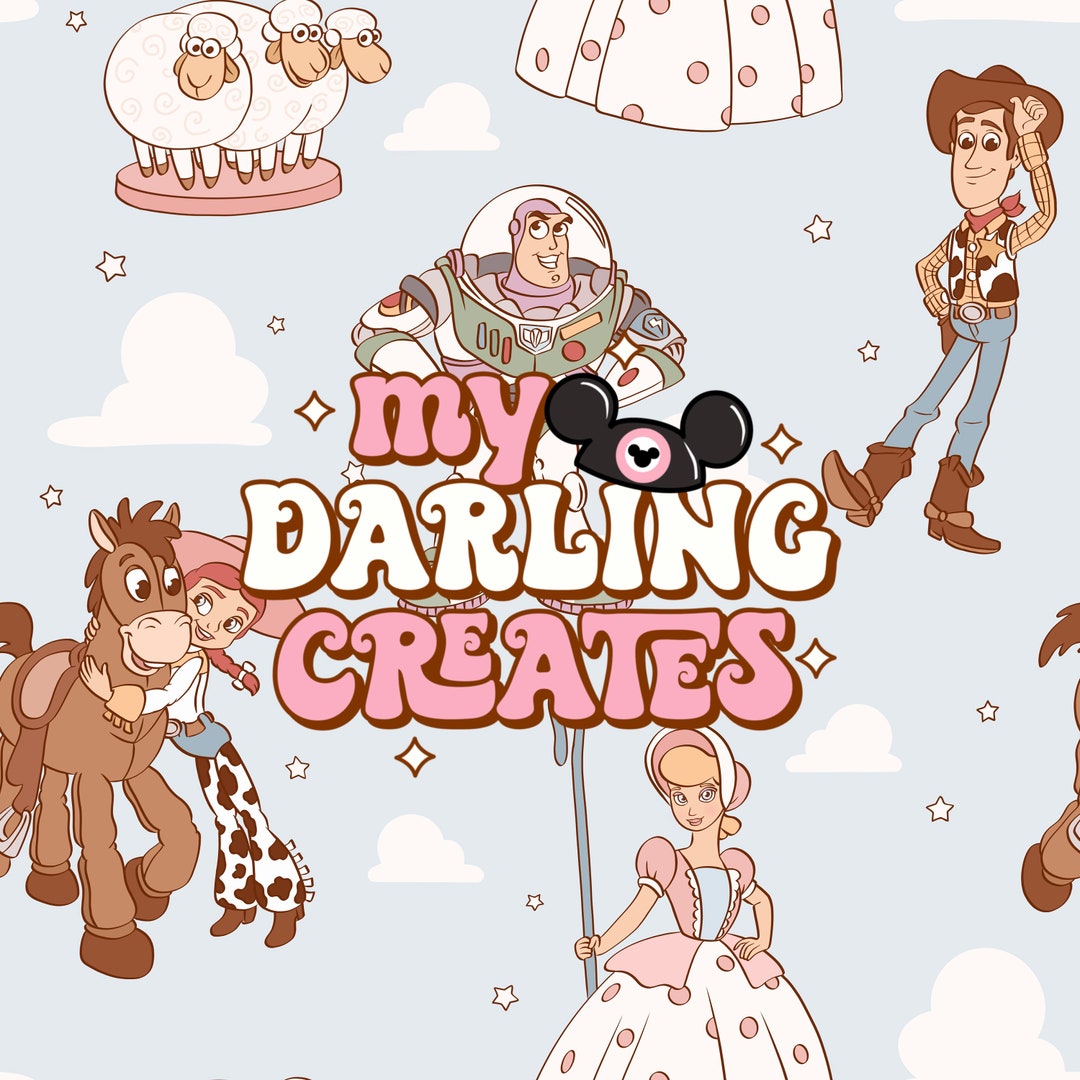 2 Magical Toys Everyday Seamless File for Fabric Sublimation ...